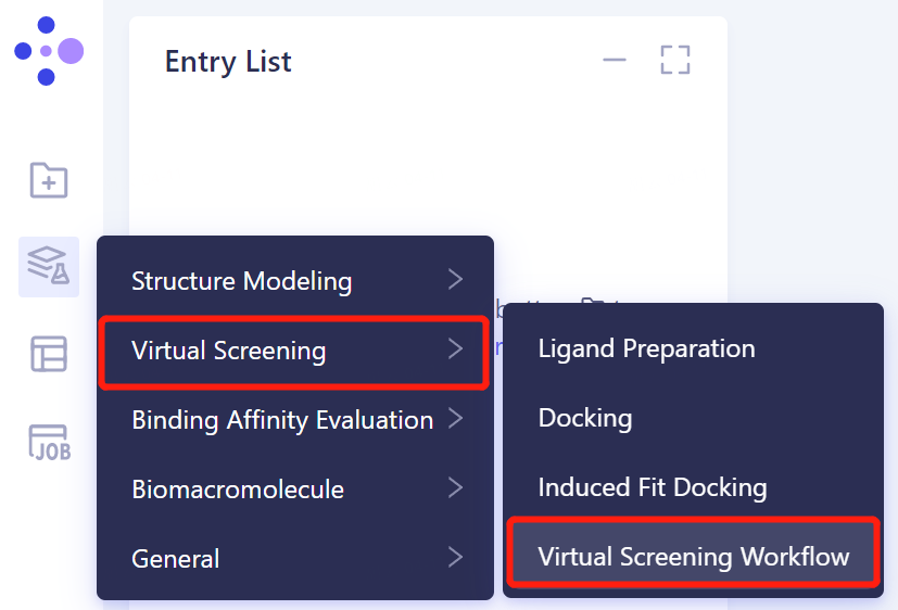 Virtual Screening Workflow | Hermite Docs