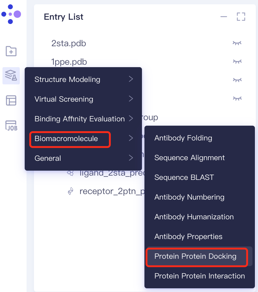 Protein-Protein Docking | Hermite Docs
