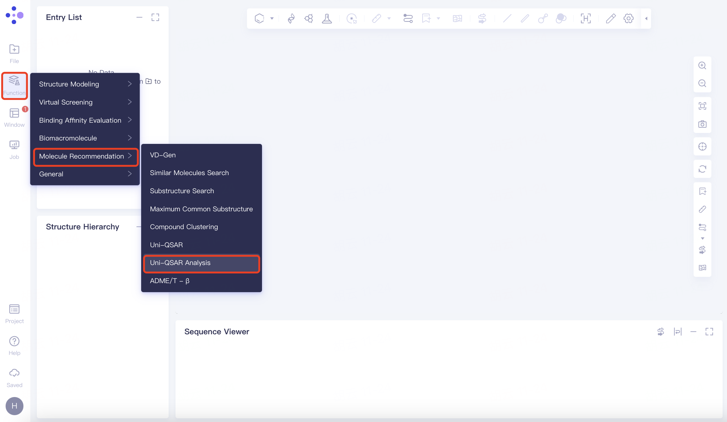 Uni-QSAR Analysis | Hermite Docs