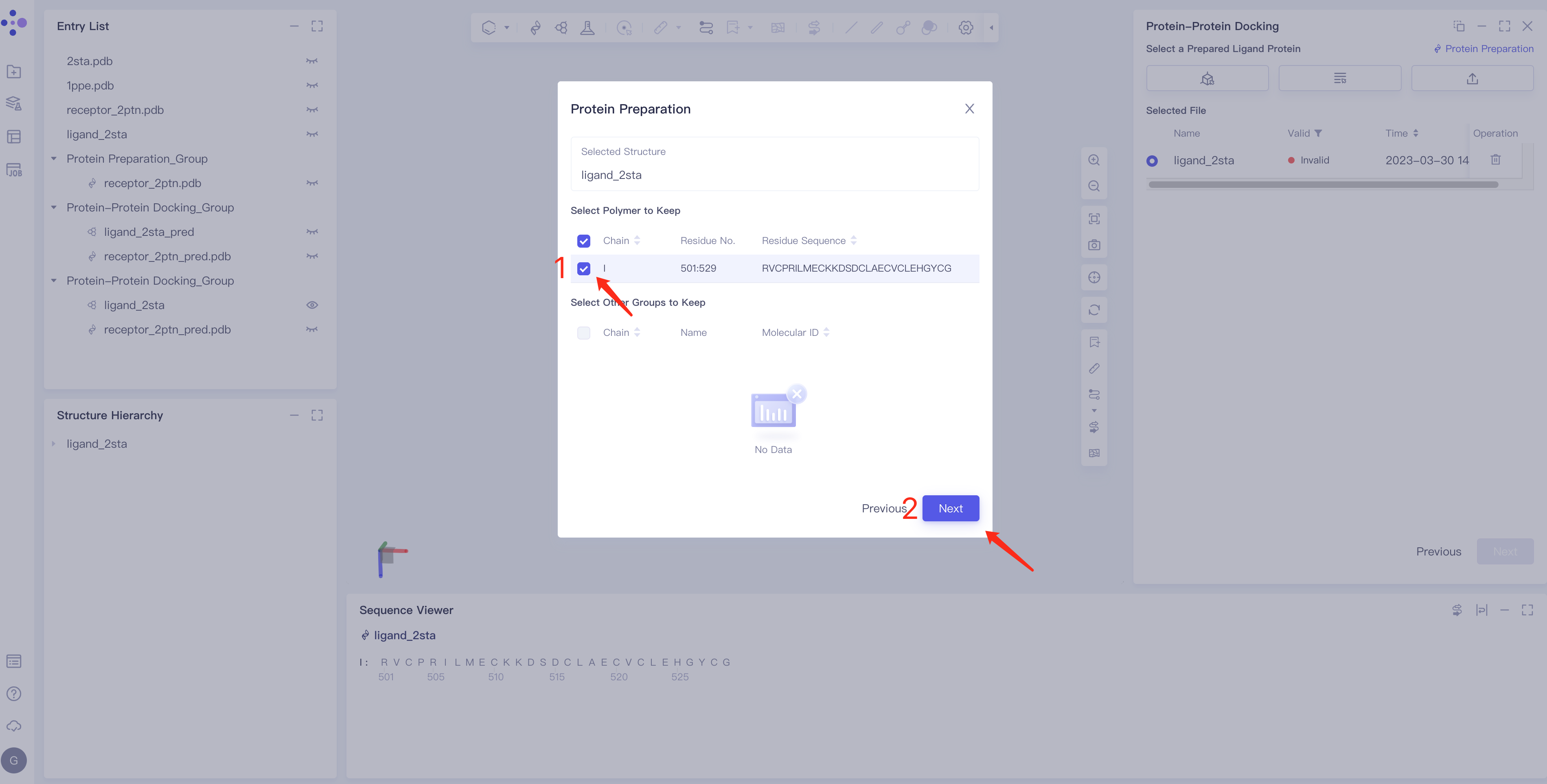 Protein-Protein Docking | Hermite Docs