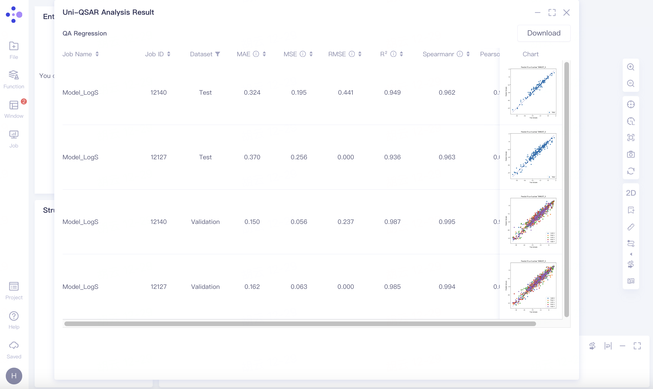 Uni-QSAR Analysis | Hermite Docs