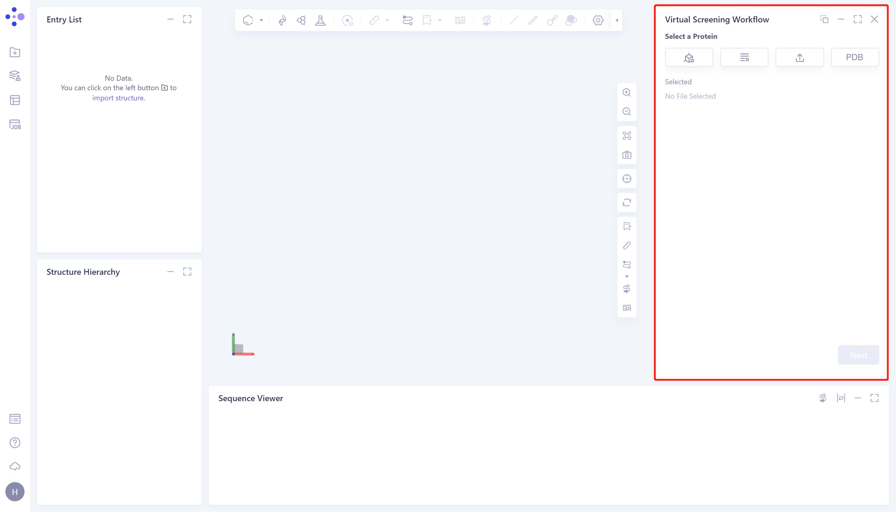 Virtual Screening Workflow | Hermite Docs