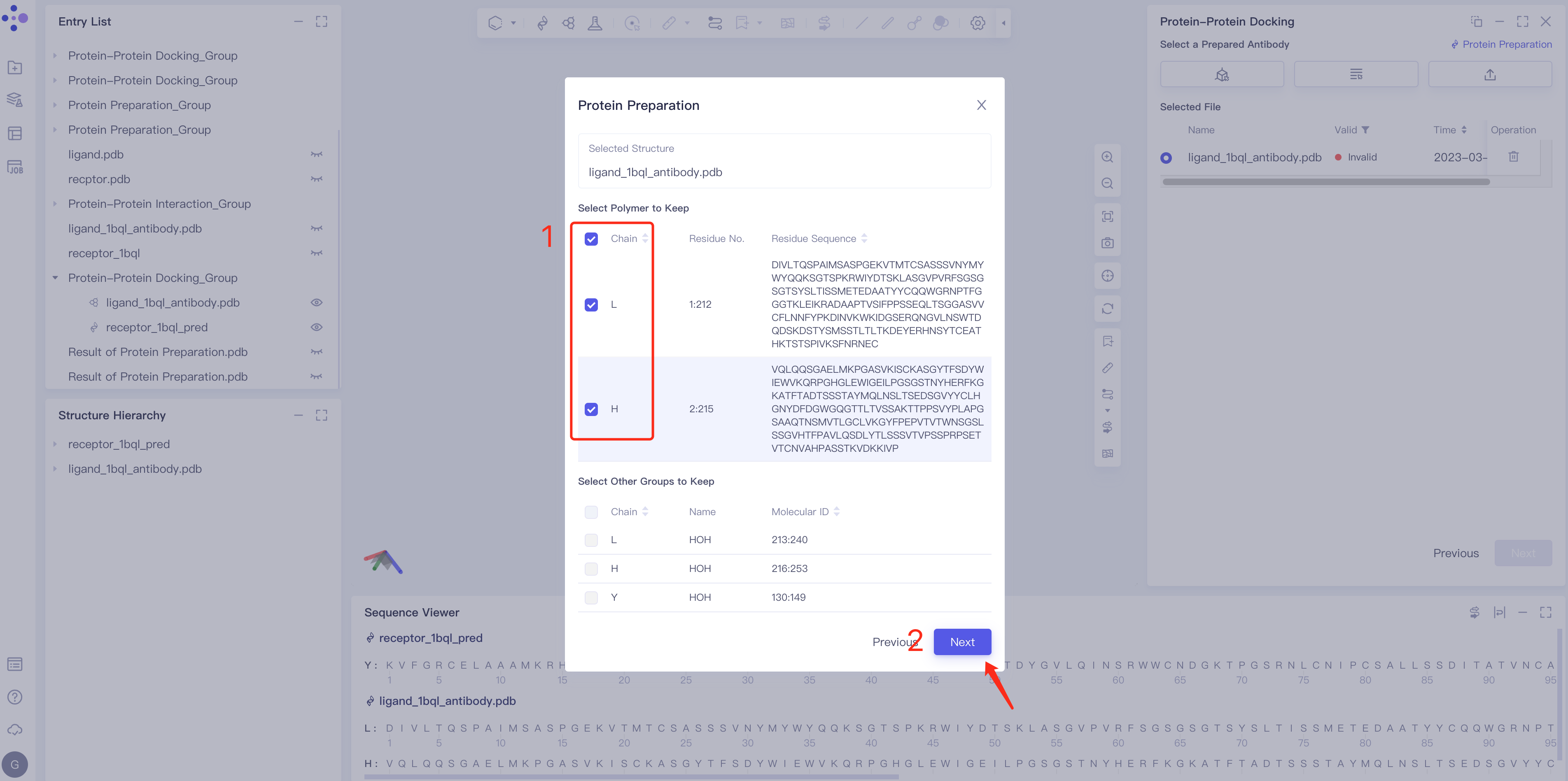Protein-Protein Docking | Hermite Docs