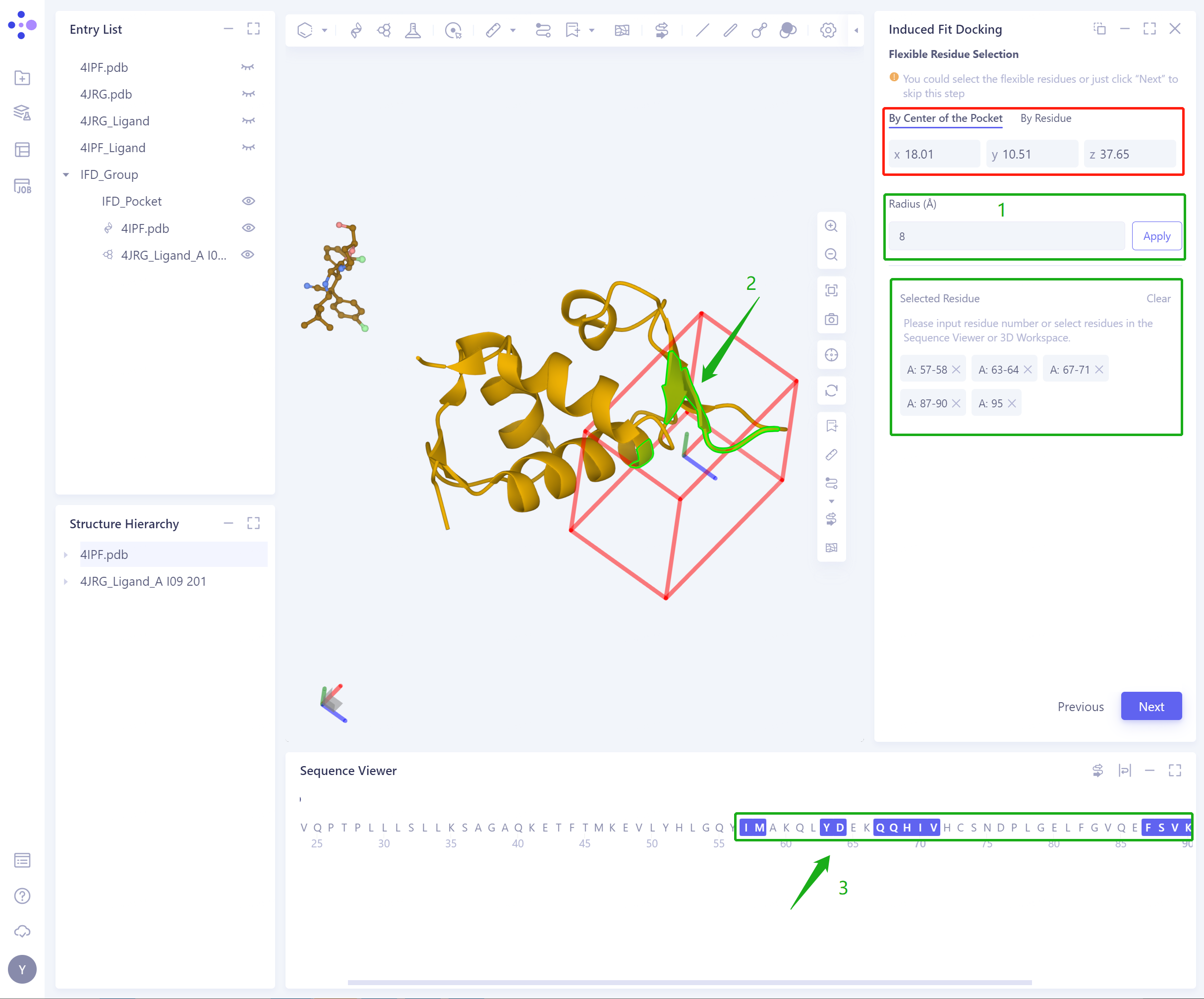 Induced Fit Dcoking | Hermite Docs