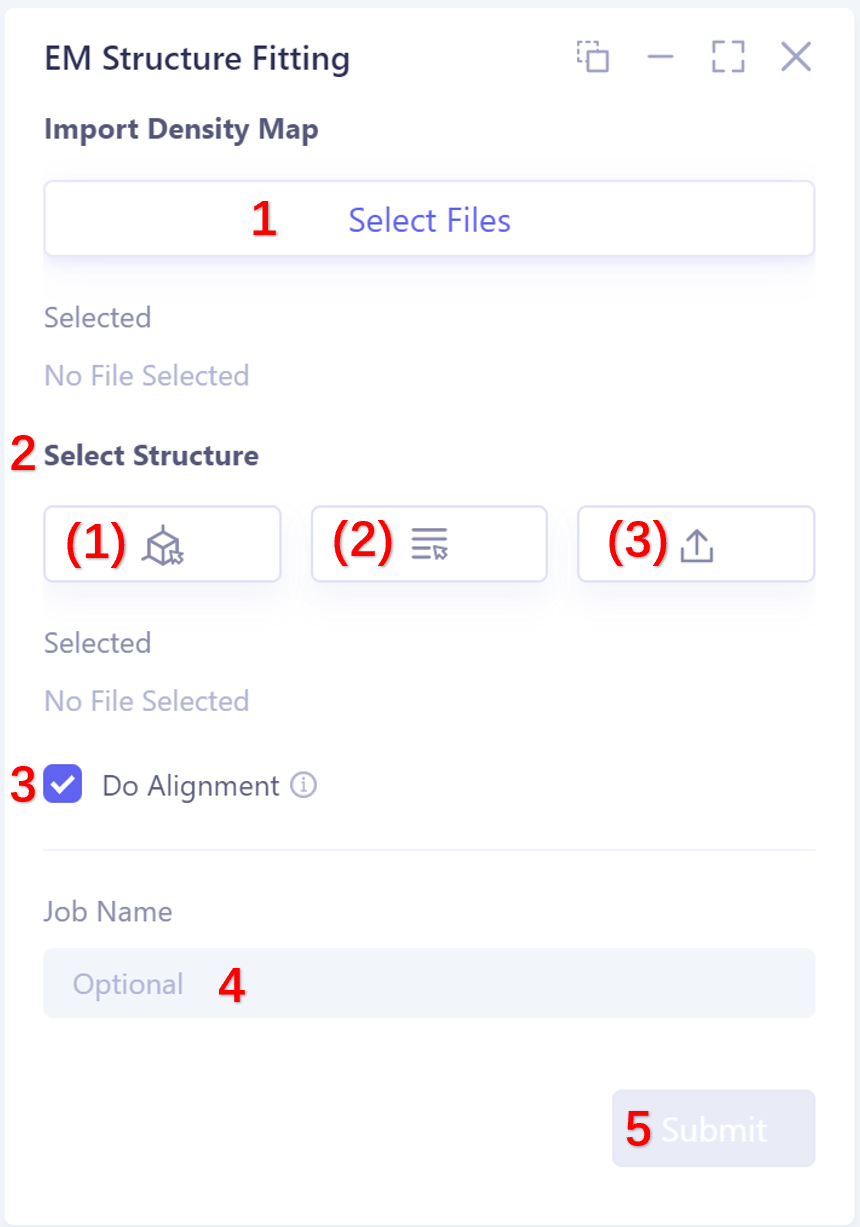 EM Structure Fitting | Hermite Docs