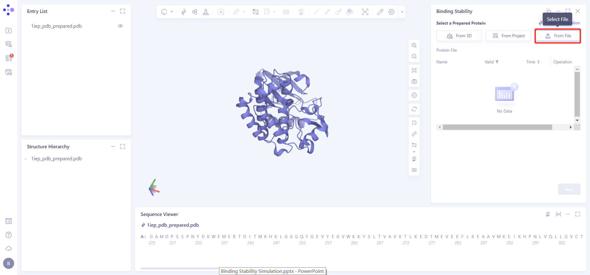 Binding Stability | Hermite Docs