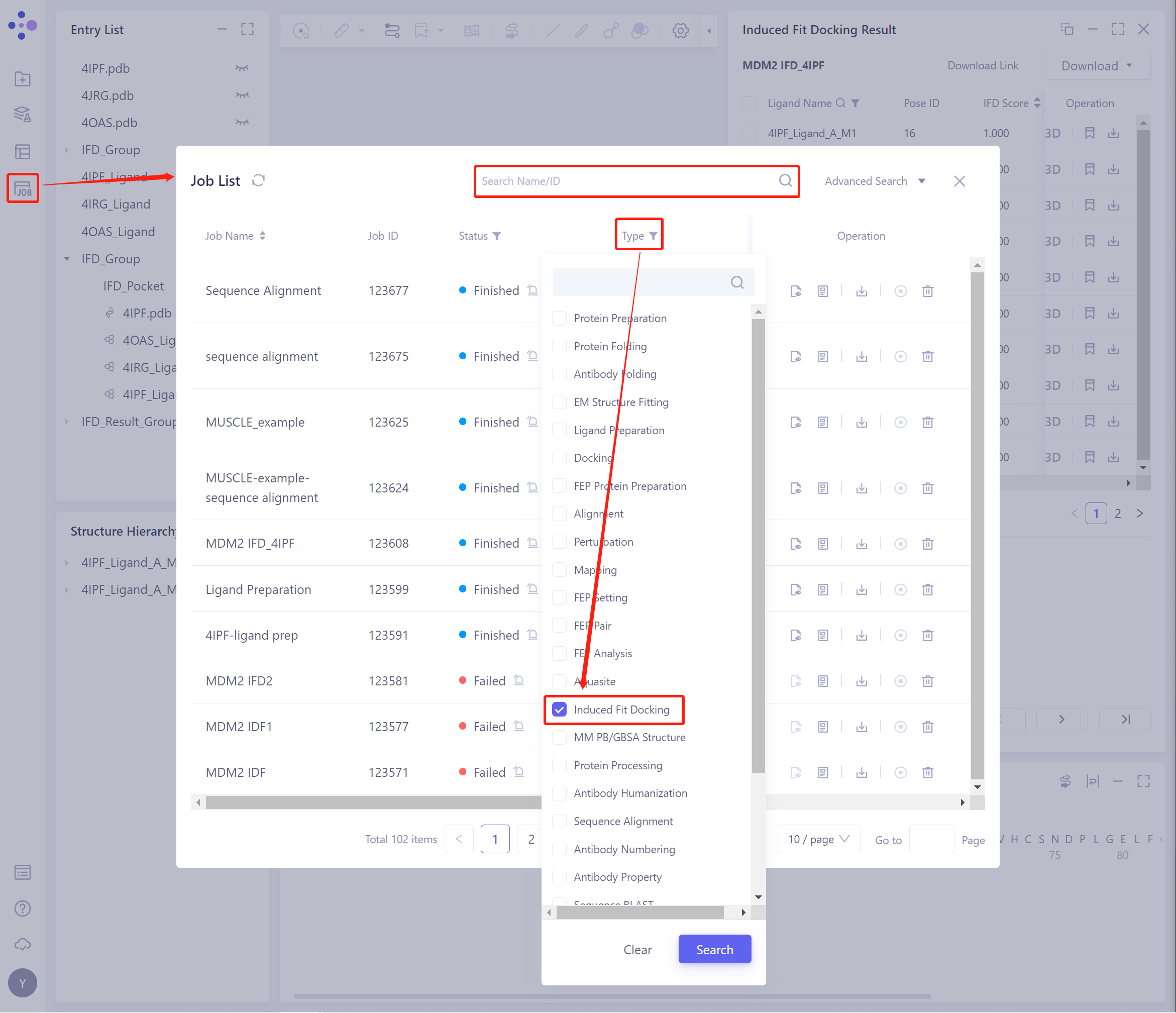 Induced Fit Dcoking | Hermite Docs
