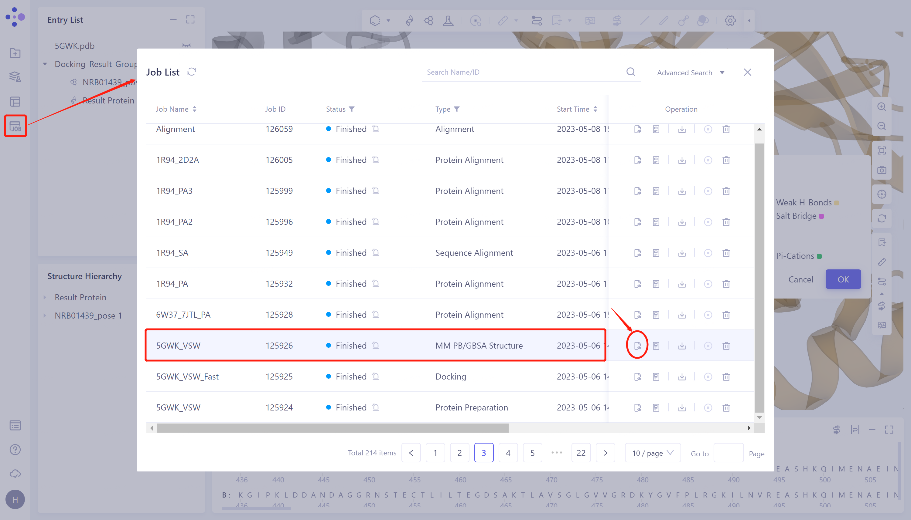 Virtual Screening Workflow | Hermite Docs