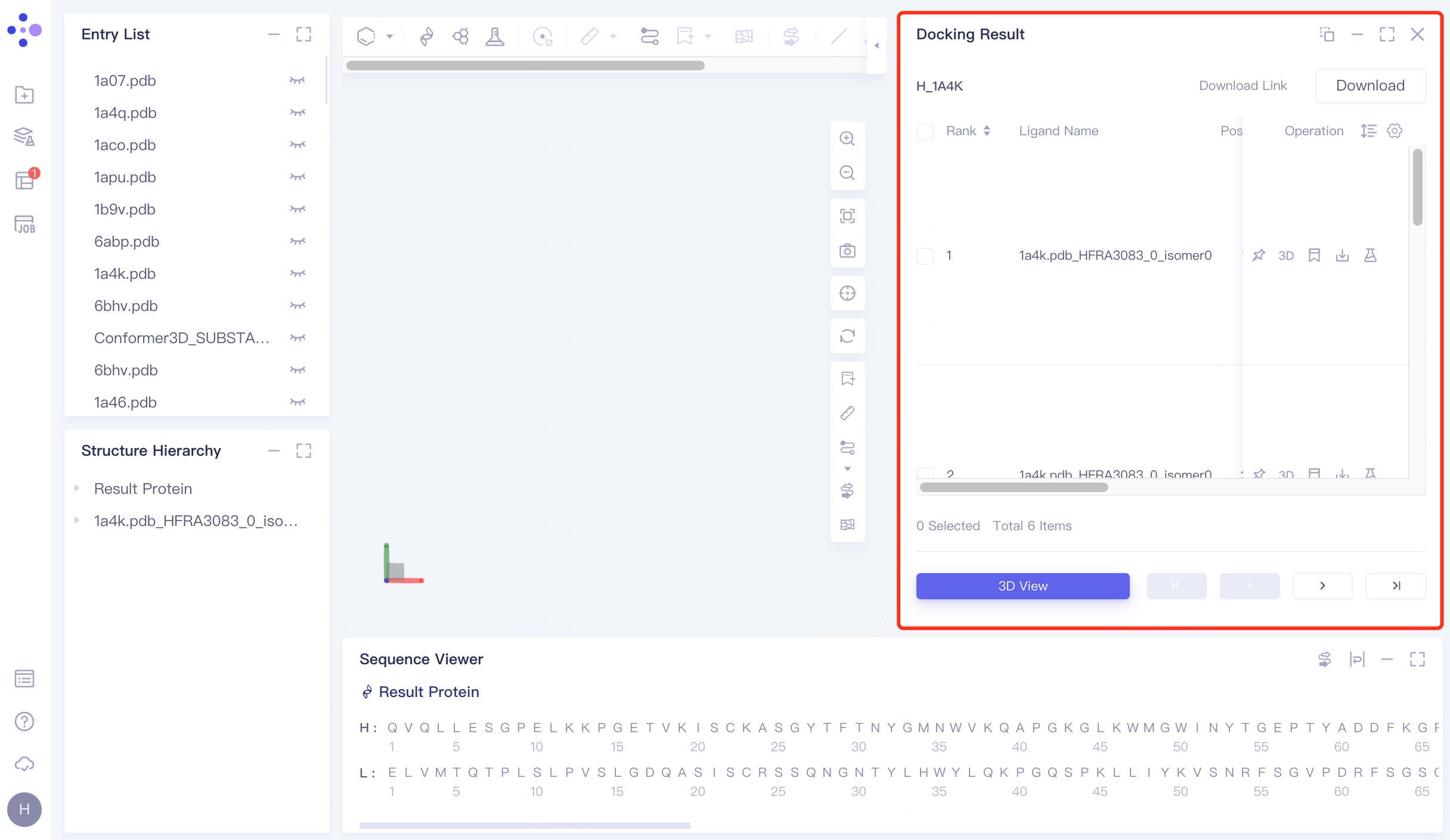 Docking——基于氢键相互作用的分子对接 | Hermite Docs