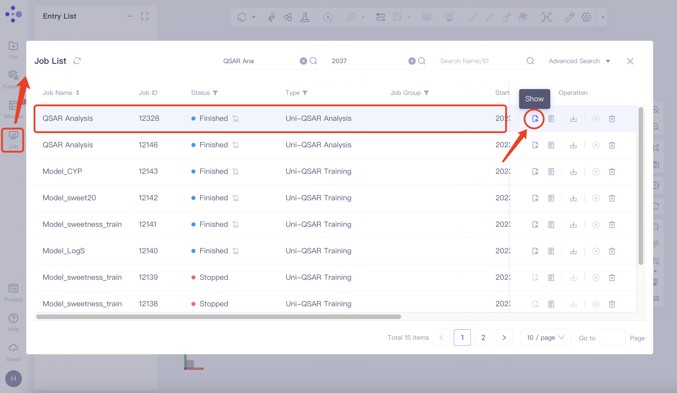 Uni-QSAR Analysis | Hermite Docs