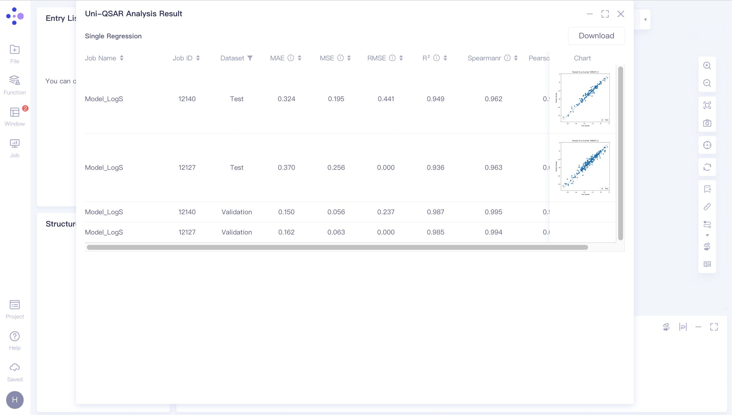 Uni-QSAR Analysis | Hermite Docs