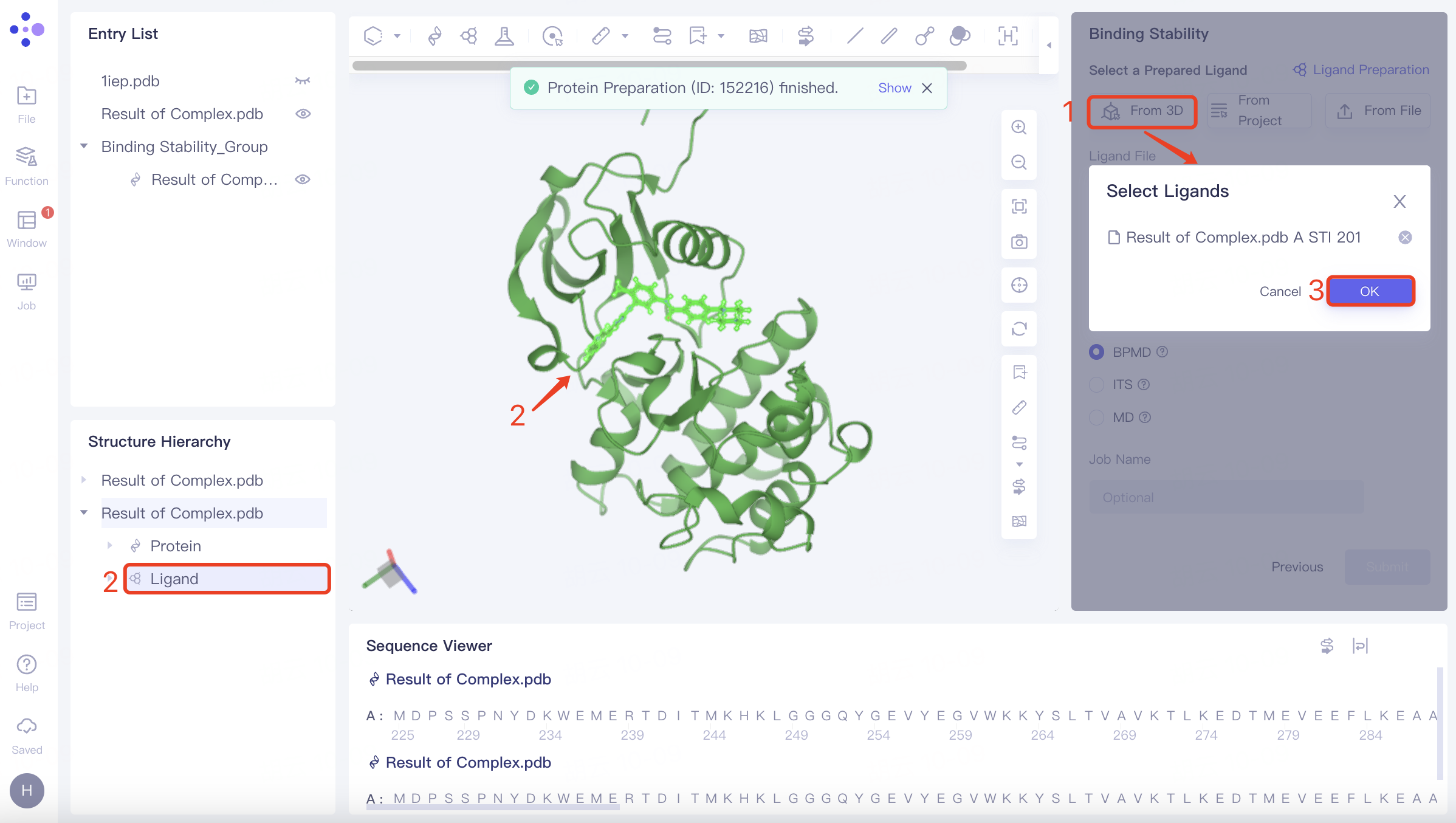 Binding Stability | Hermite Docs