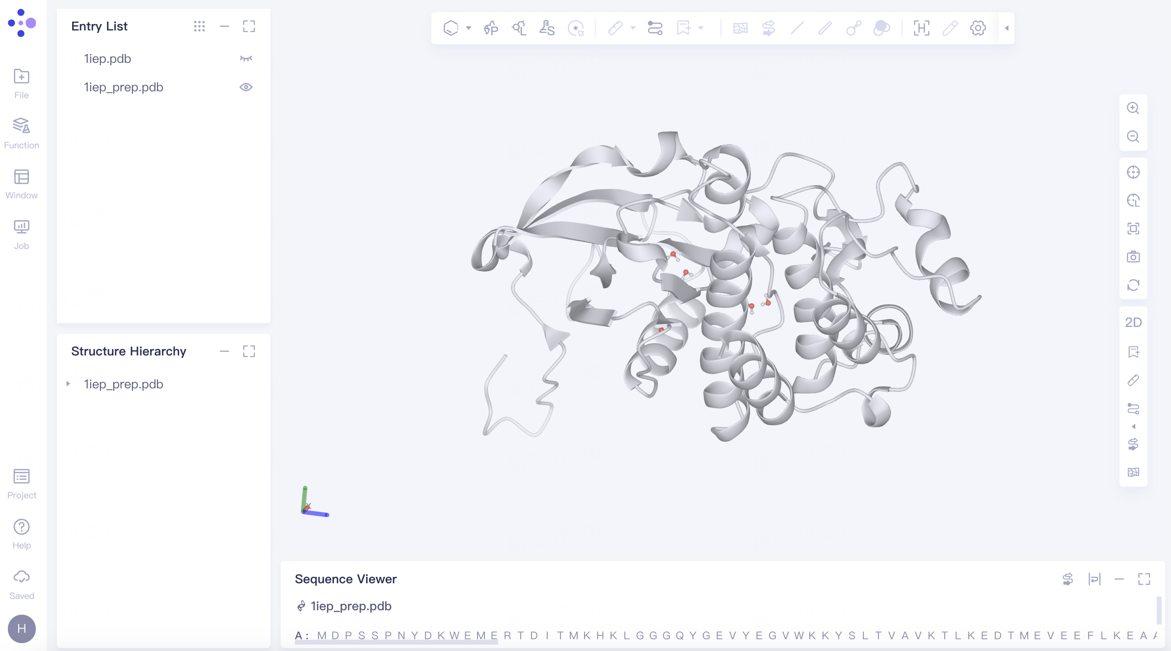 Protein Preparation | Hermite Docs