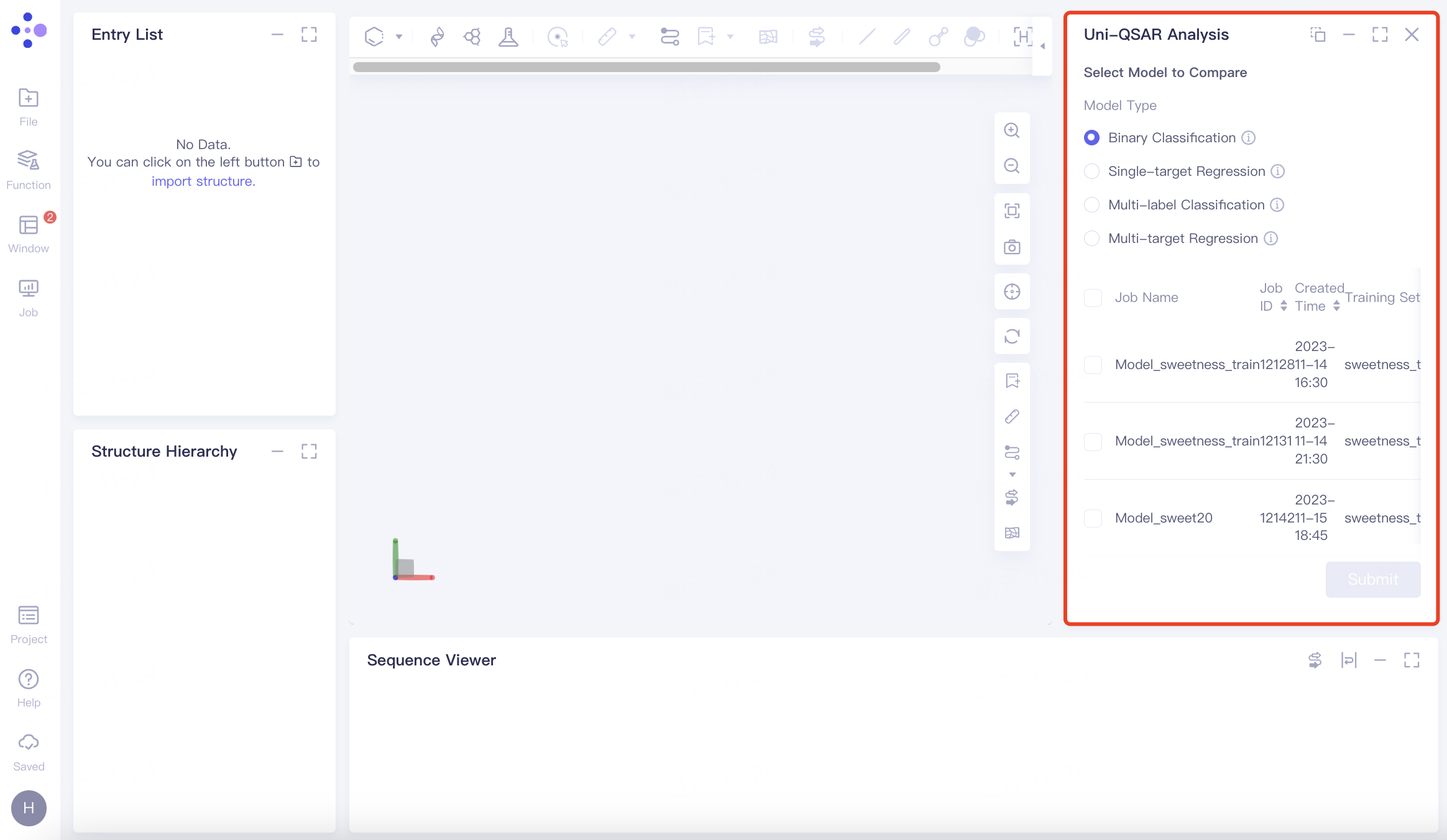 Uni-QSAR Analysis | Hermite Docs
