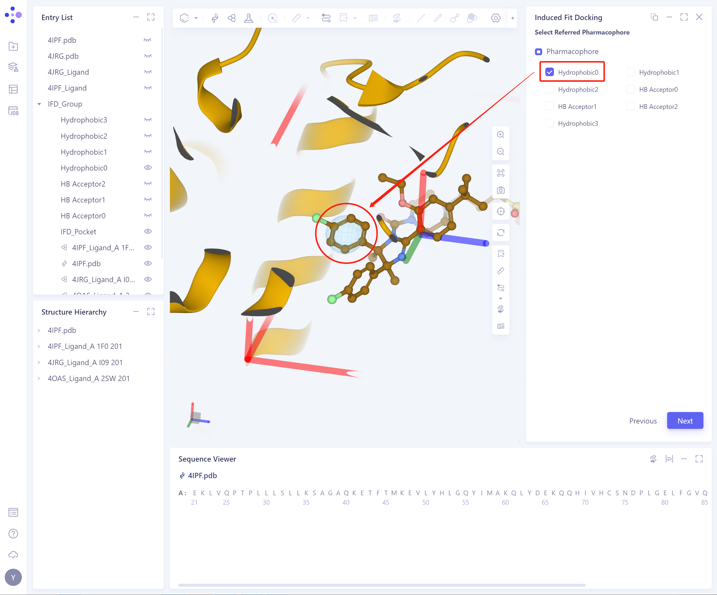 Induced Fit Dcoking | Hermite Docs