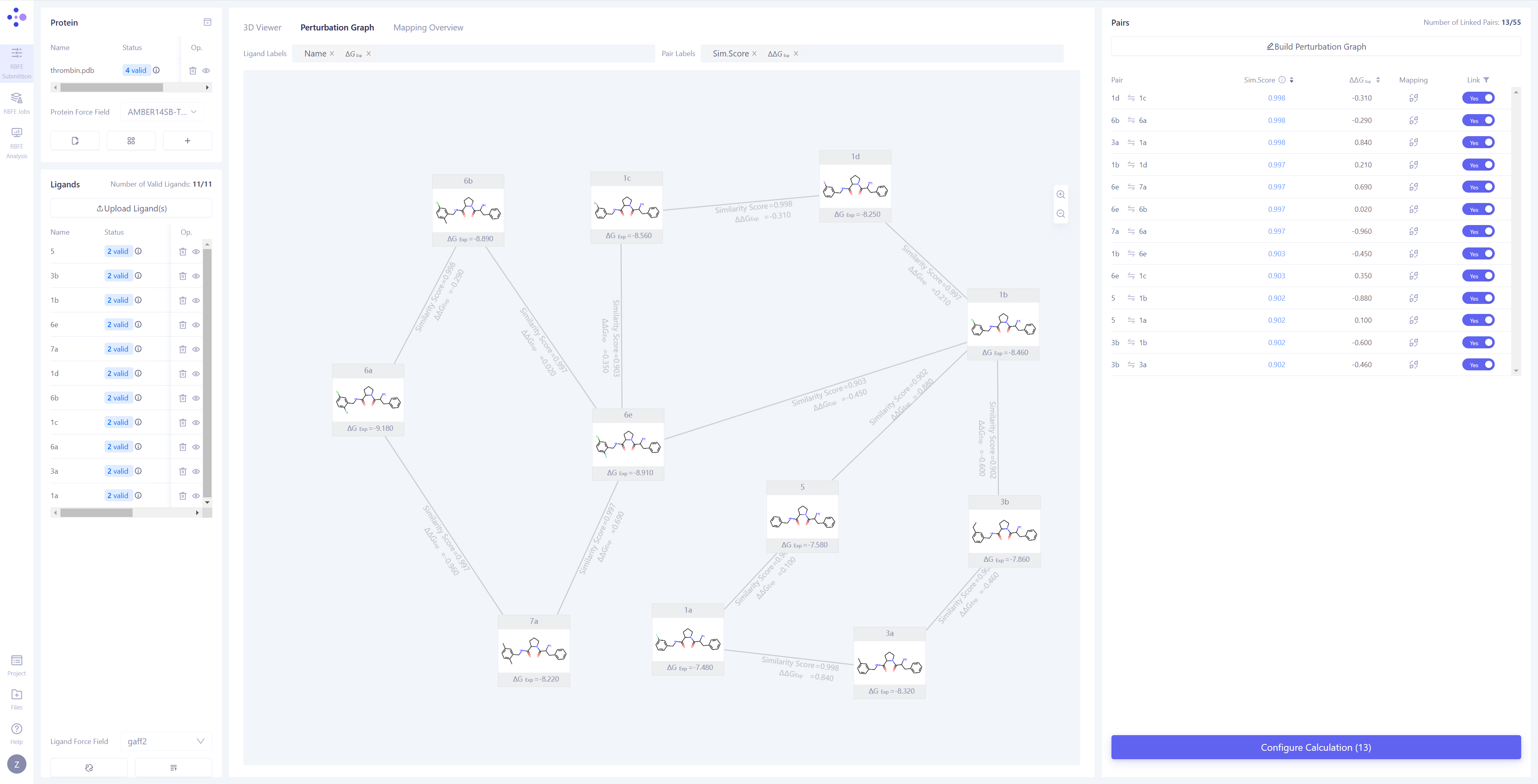 FEP Tutorial | Hermite Docs