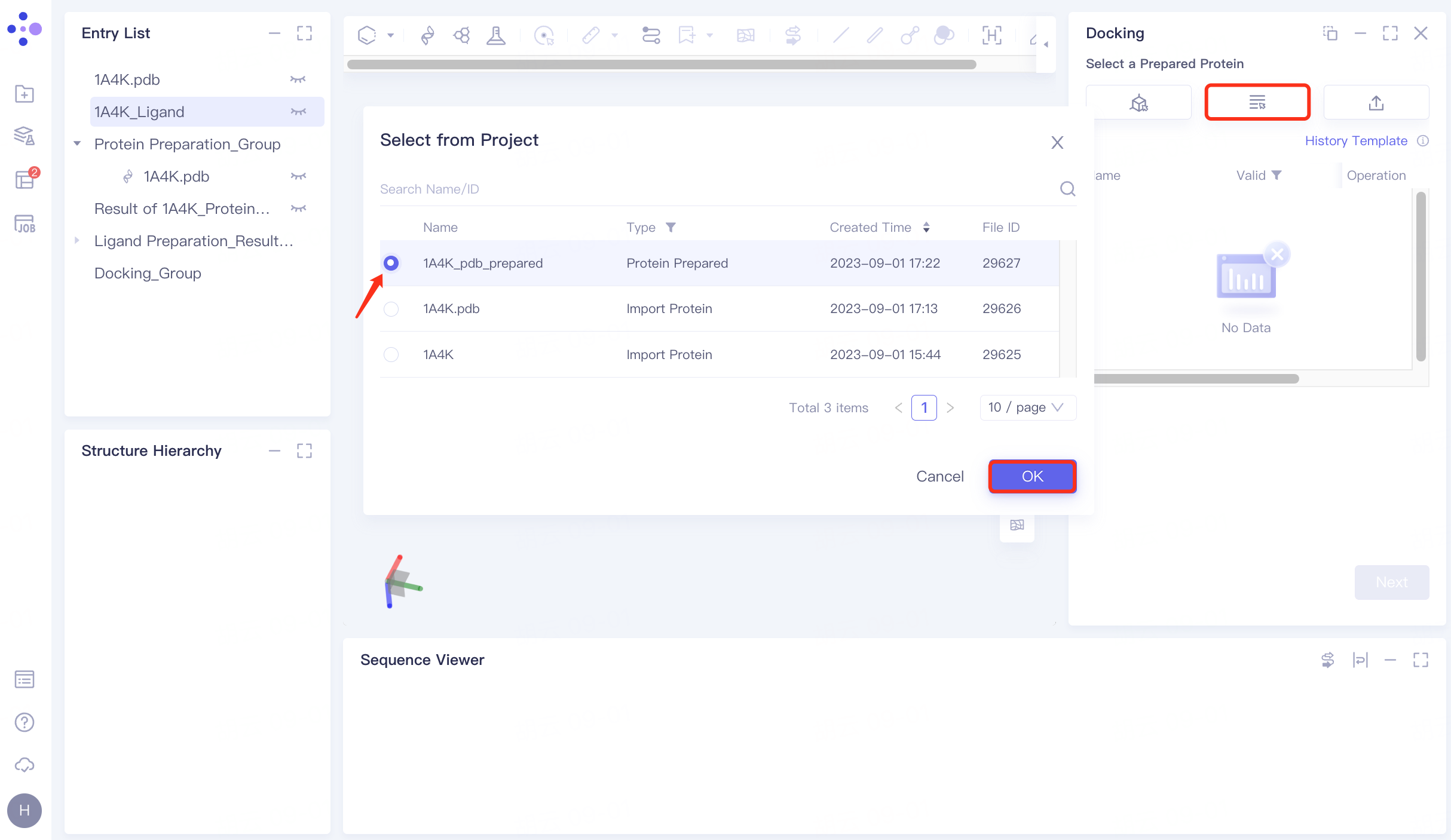 Molecular Docking Based on Hydrogen Bond Interaction | Hermite Docs
