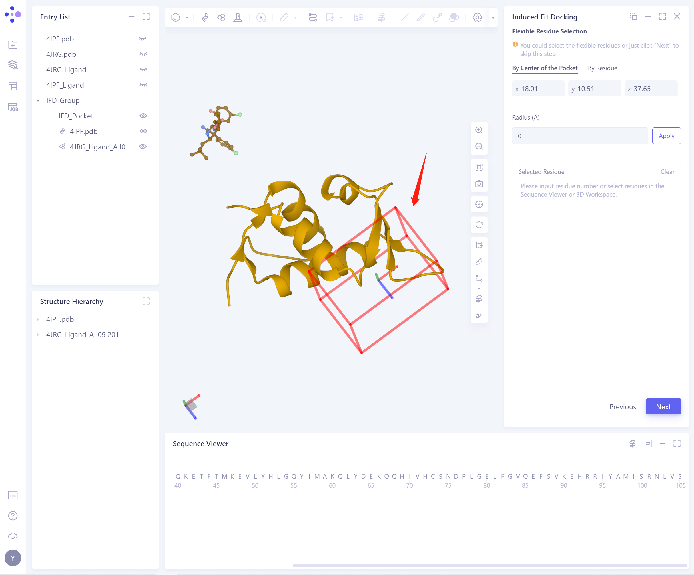 Induced Fit Dcoking | Hermite Docs