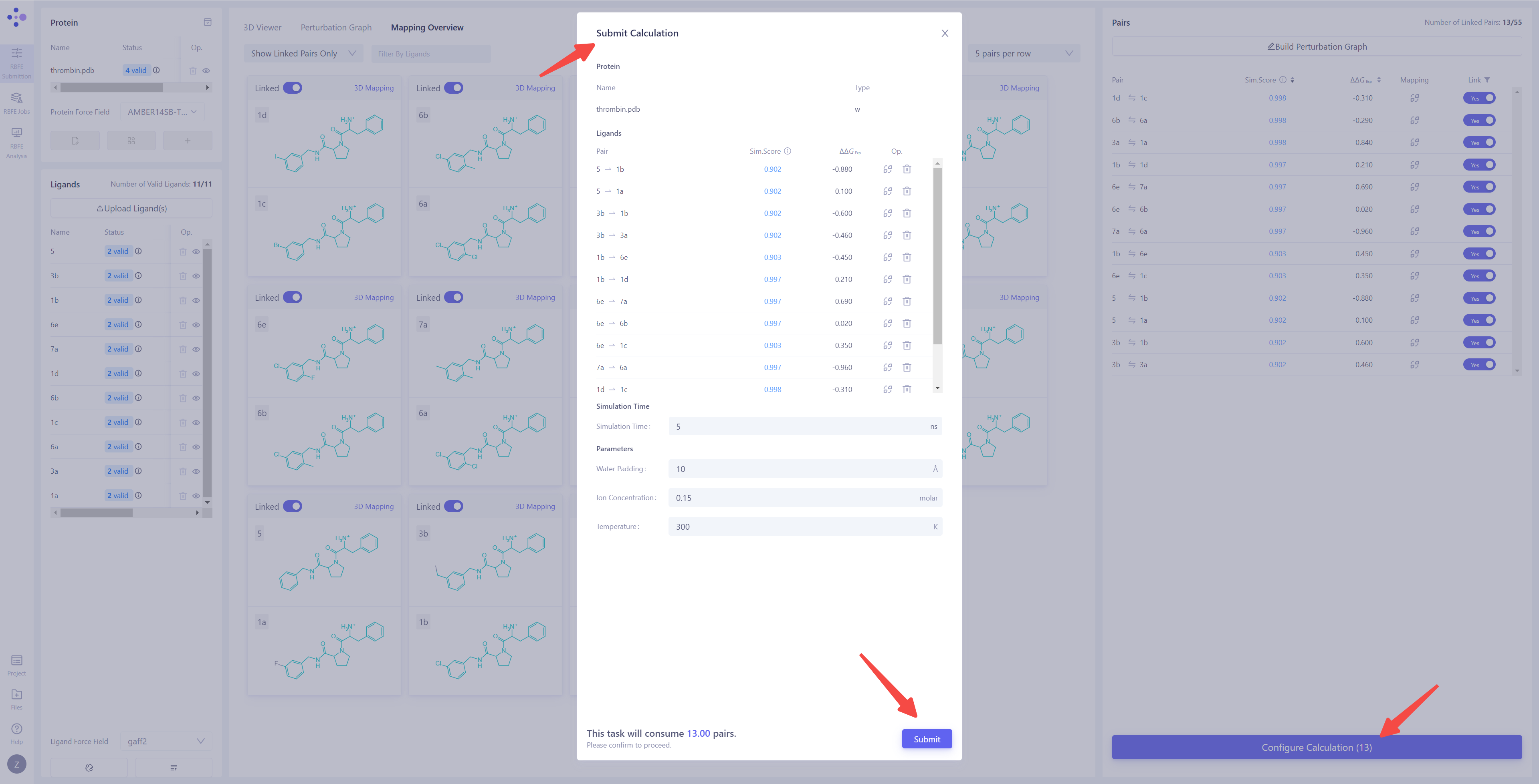 FEP Tutorial | Hermite Docs