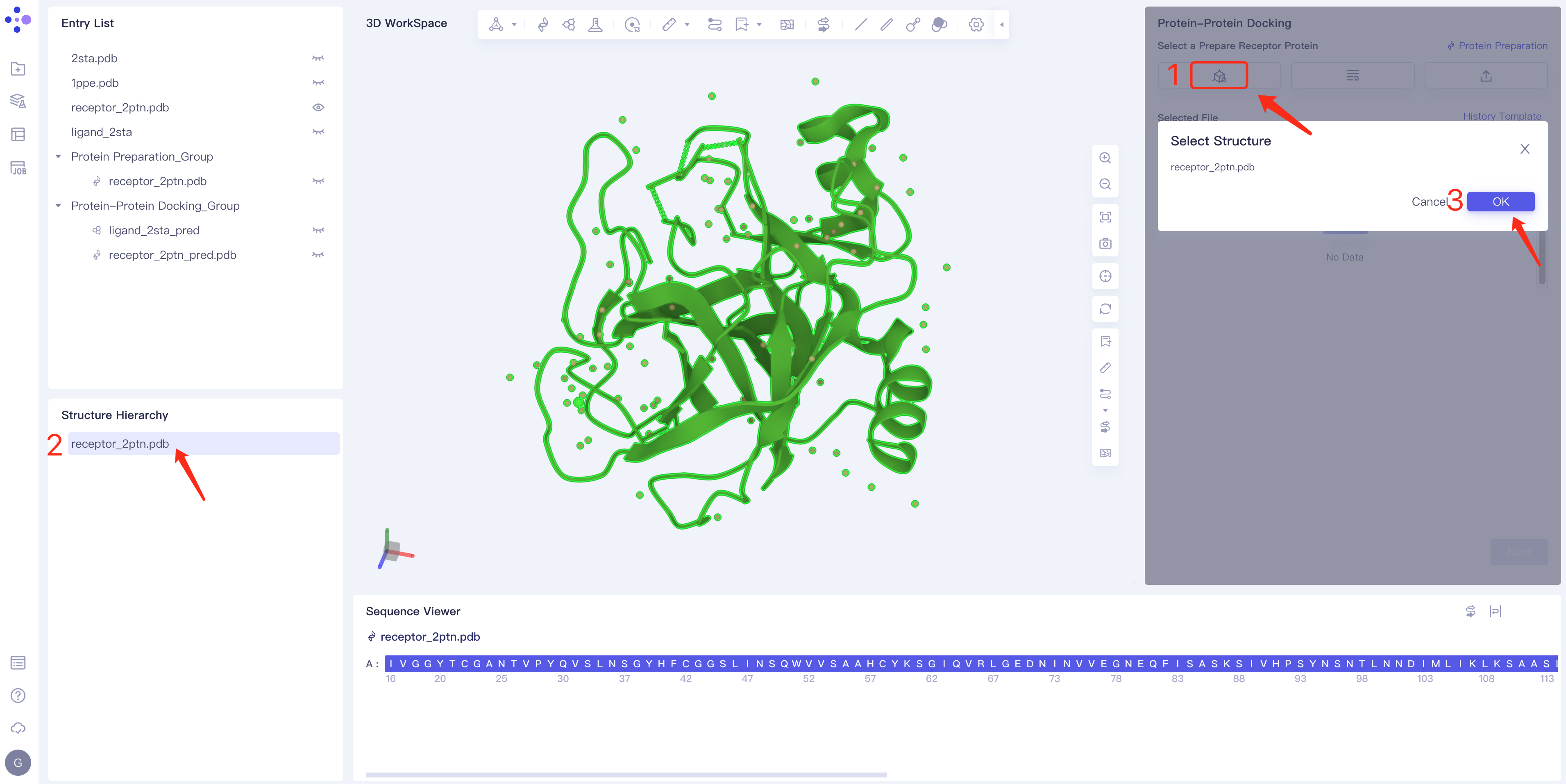 Protein-Protein Docking | Hermite Docs