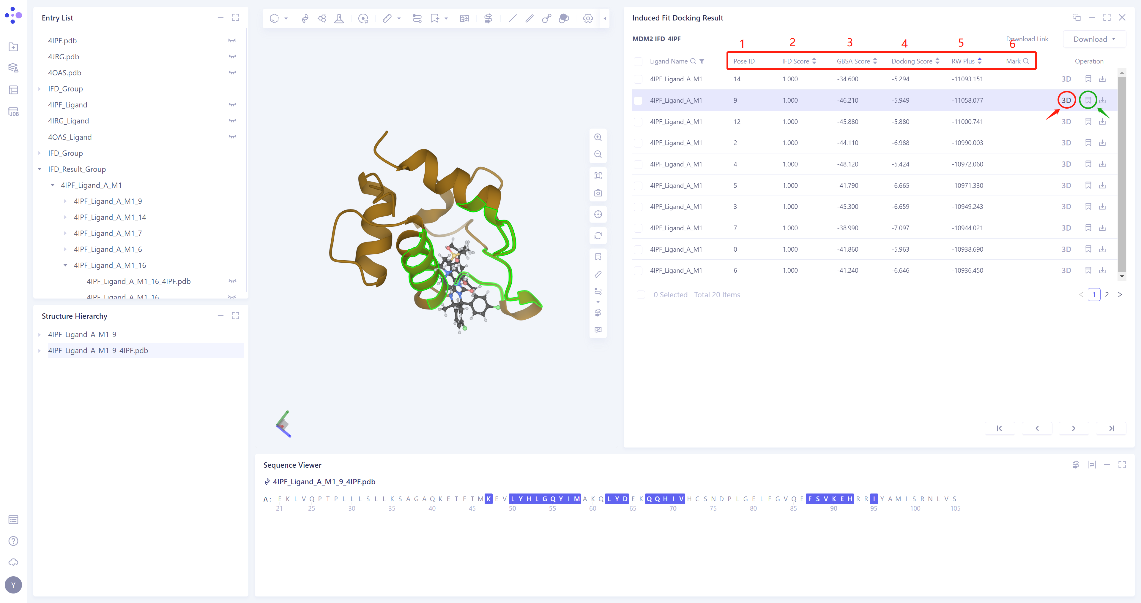 Induced Fit Dcoking | Hermite Docs