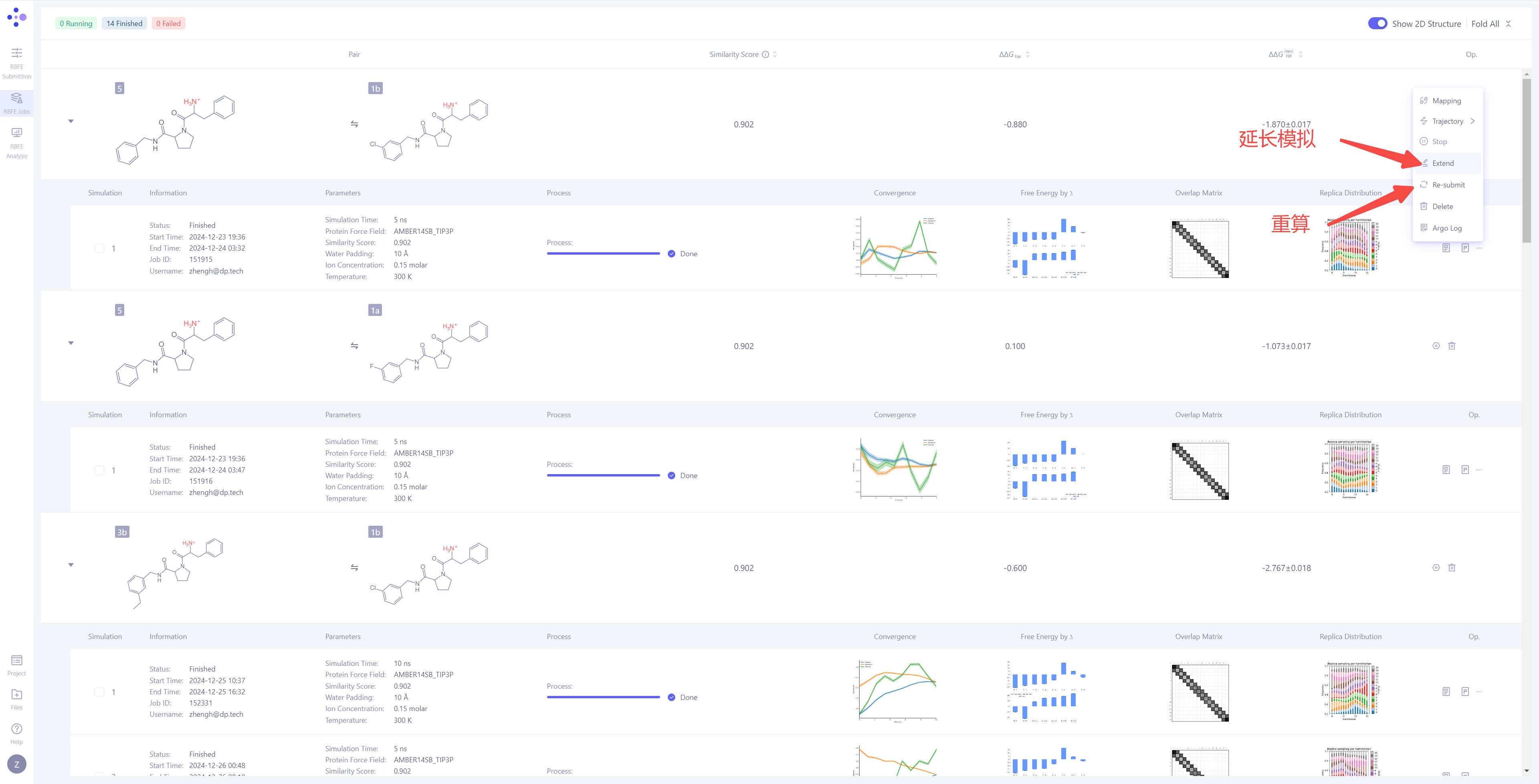 FEP Tutorial | Hermite Docs