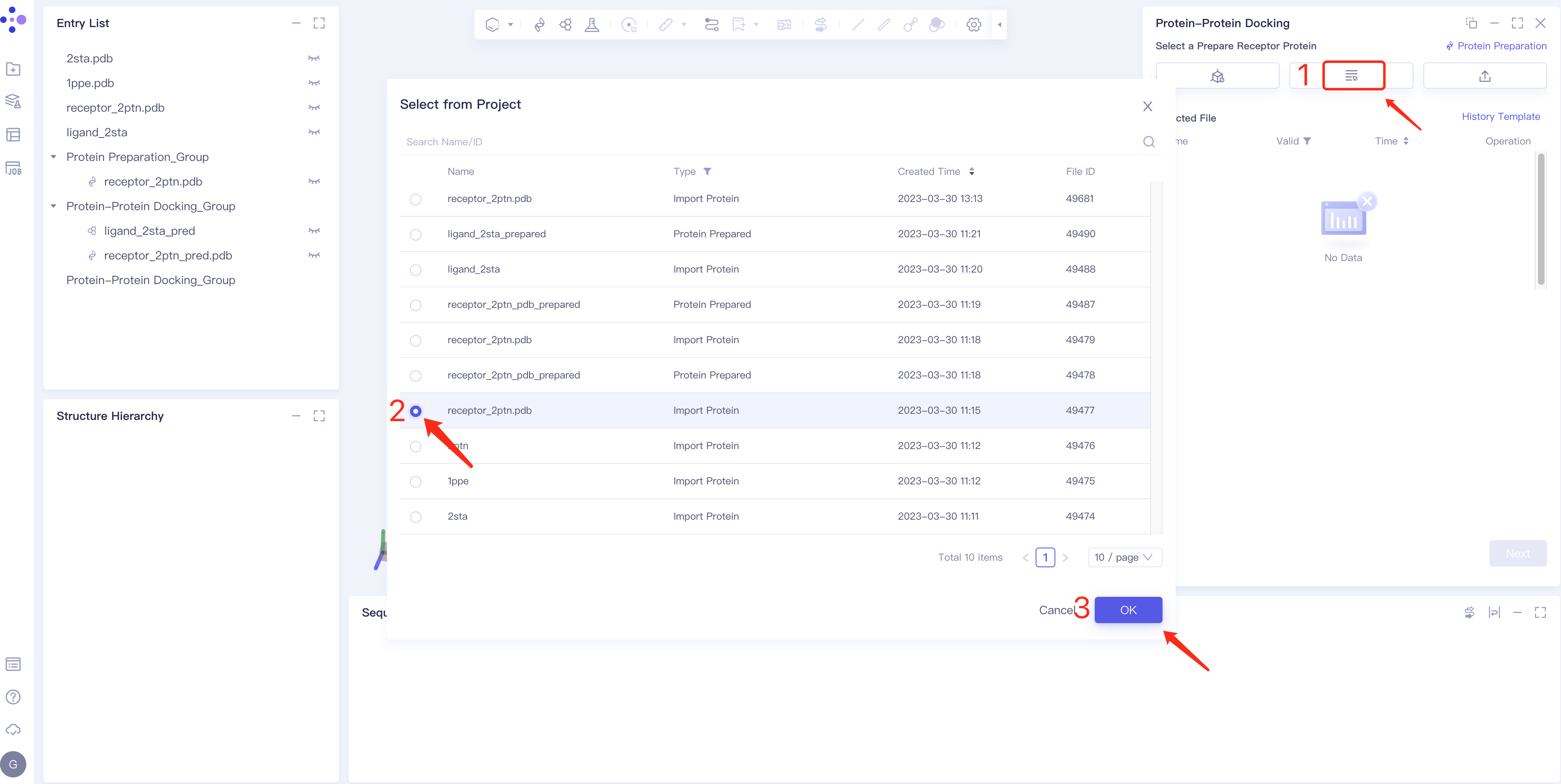 Protein-Protein Docking | Hermite Docs