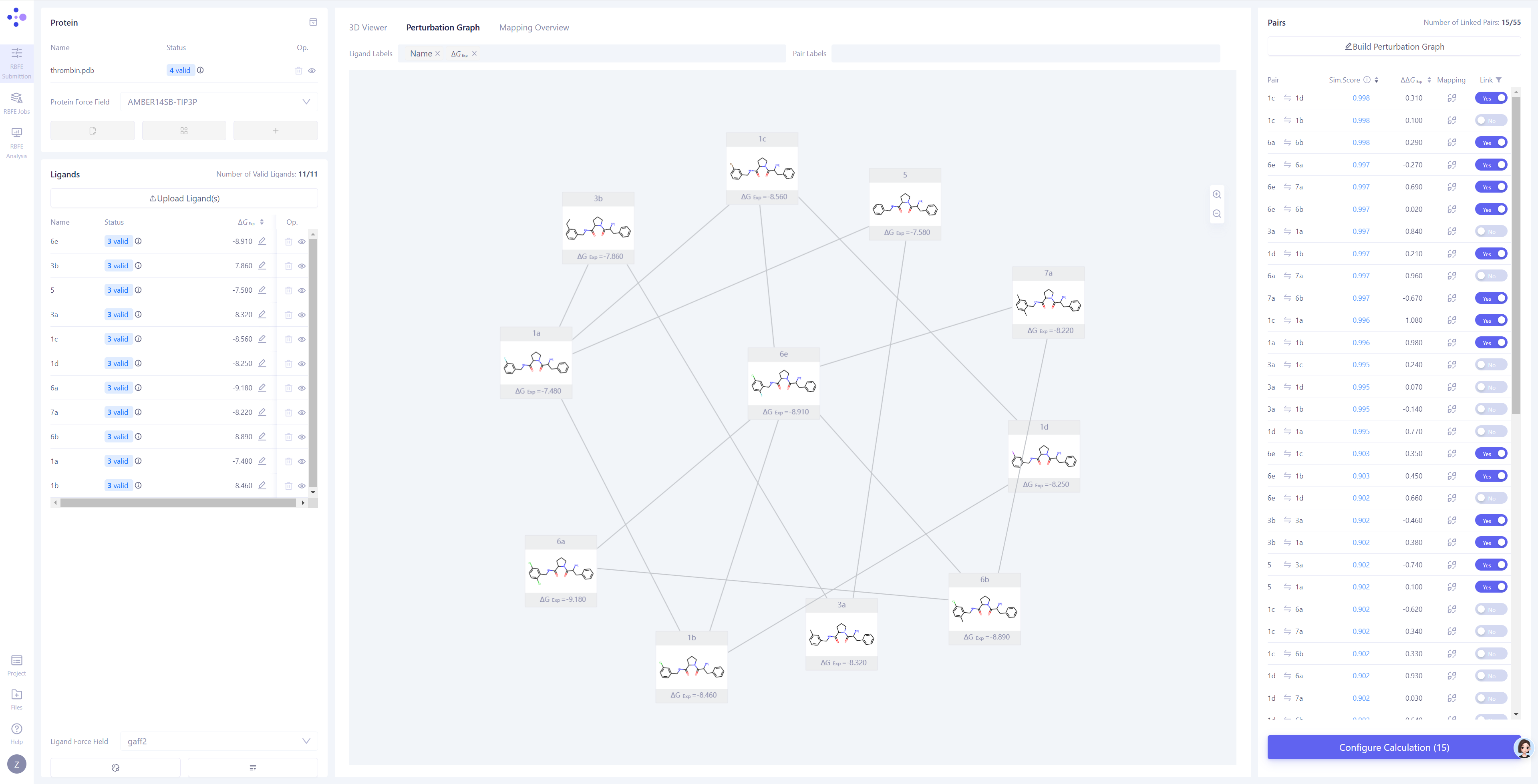 FEP Tutorial | Hermite Docs