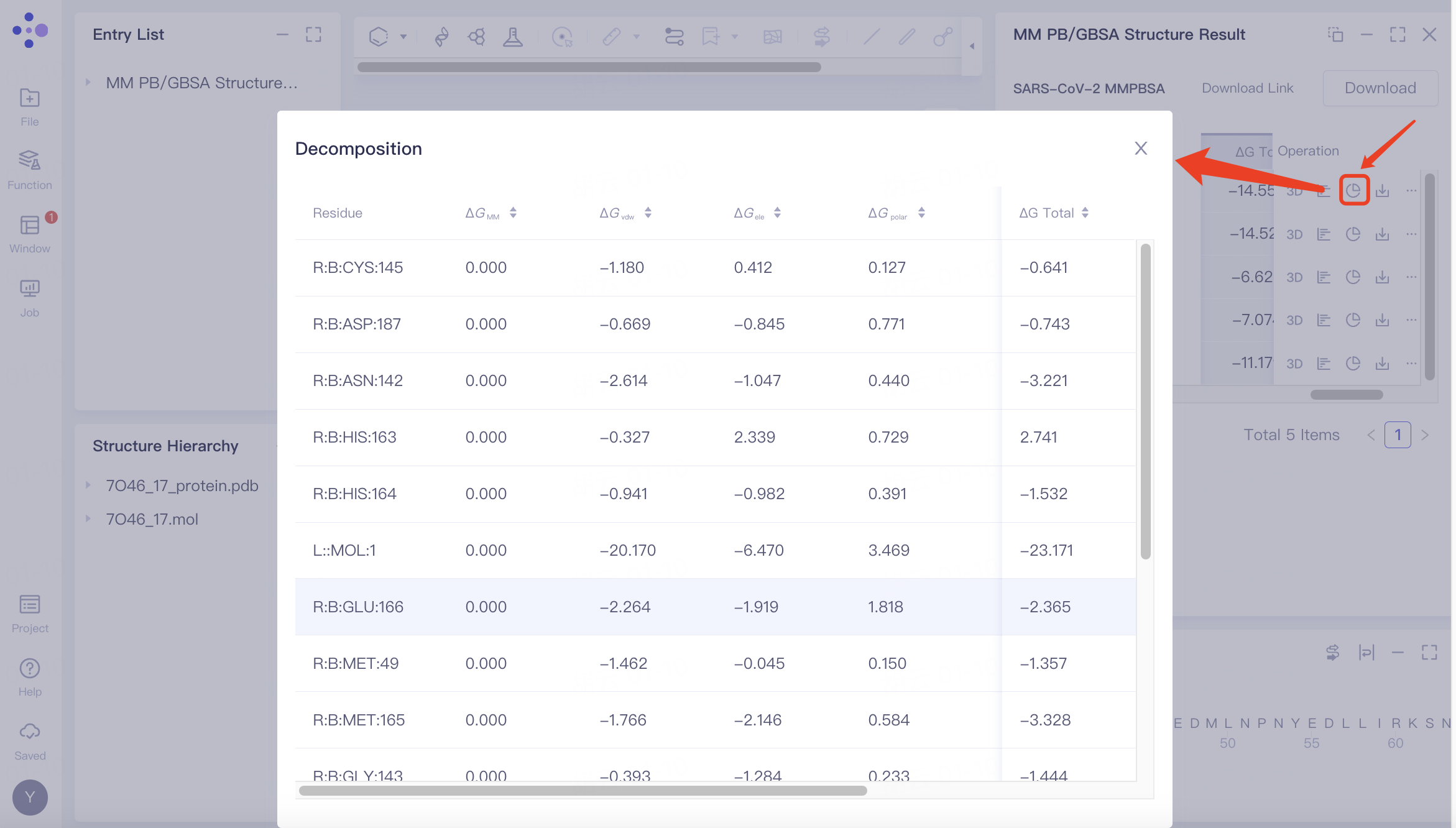 Uni-MM PB/GBSA Structure | Hermite Docs