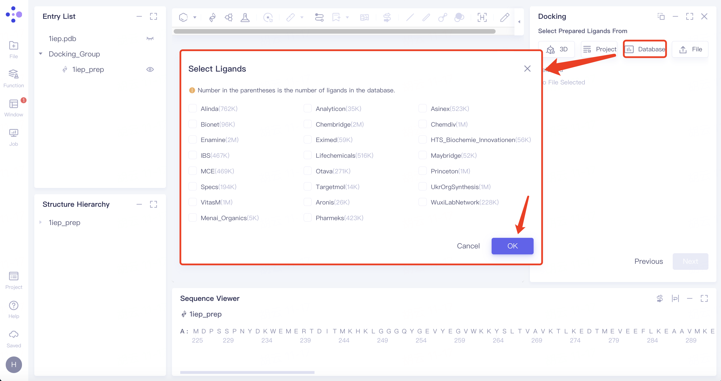 Virtual Screening Workflow | Hermite Docs
